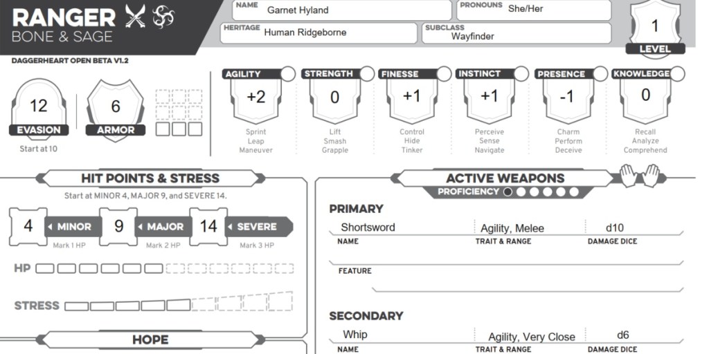 Creating Characters in Critical Role’s Daggerheart Playtest ...